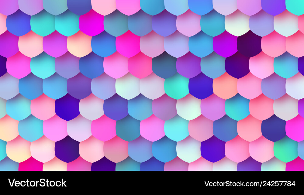 Pastel colorful mosaic trendy bg for banner Vector Image
