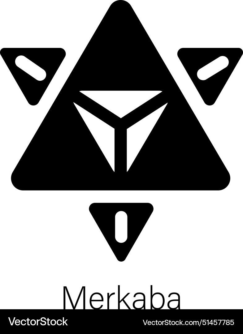 Merkaba Royalty Free Vector Image - VectorStock