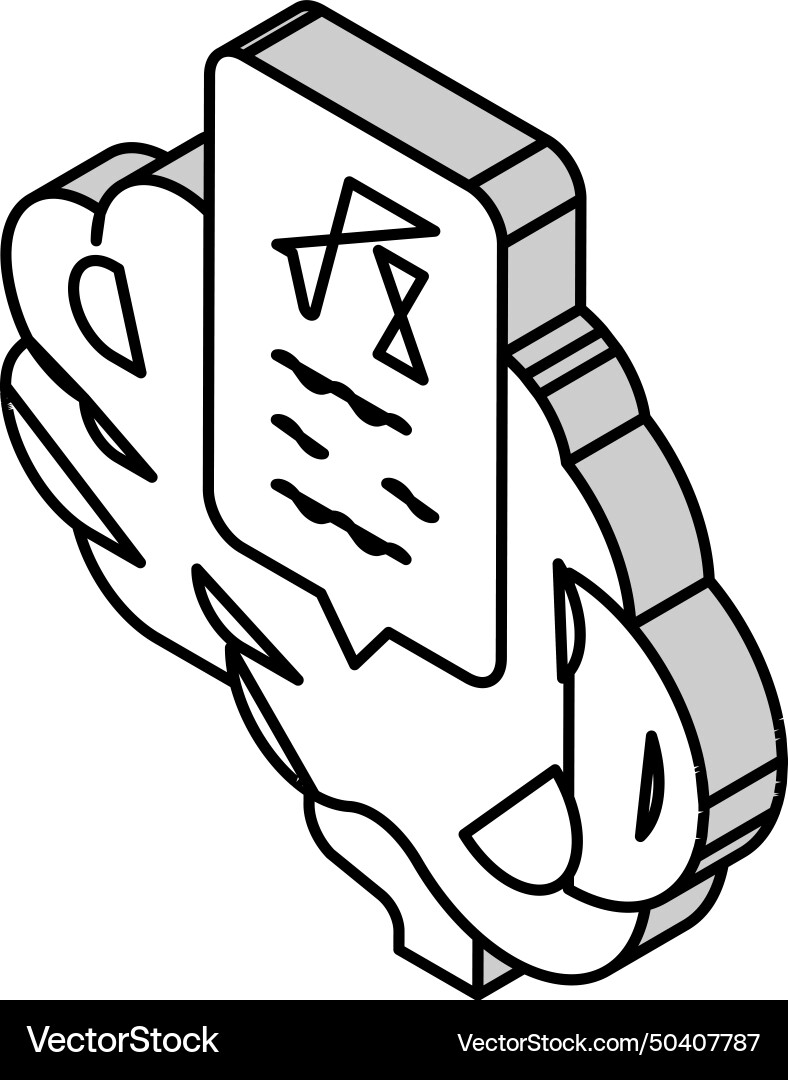 Knowledge math science education isometric icon Vector Image