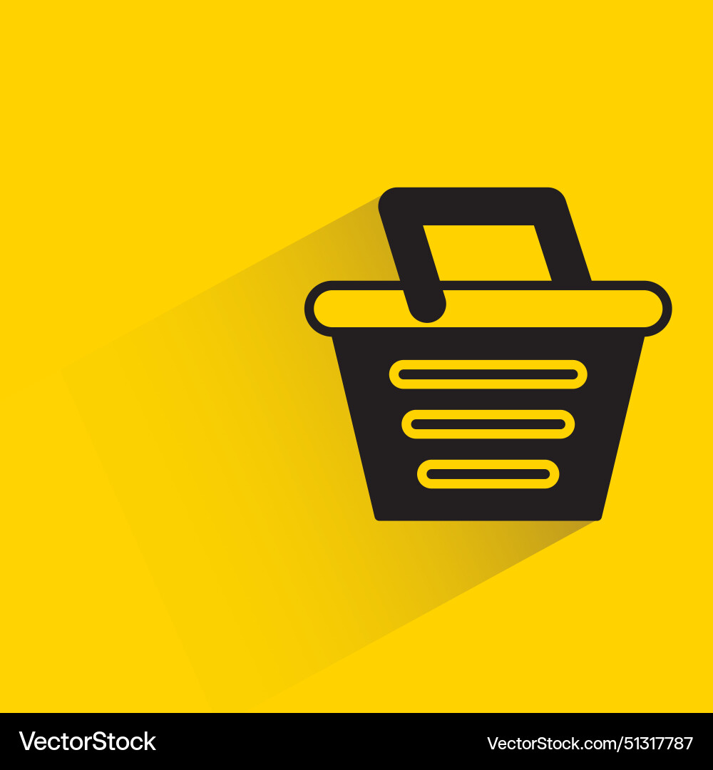 Shopping basket icon Royalty Free Vector Image