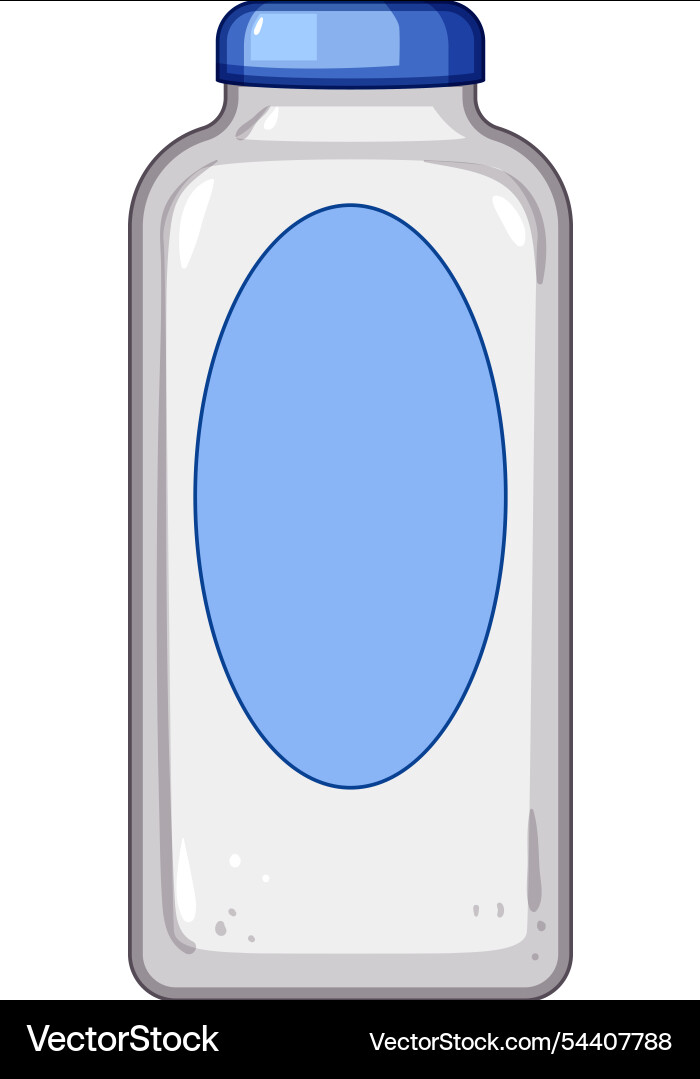 Talc powder baby cartoon Royalty Free Vector Image