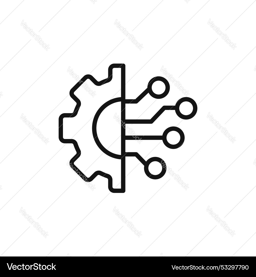 Transform icon set business fintech system symbol Vector Image