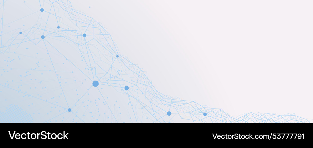 Hidden layers of neural network Royalty Free Vector Image
