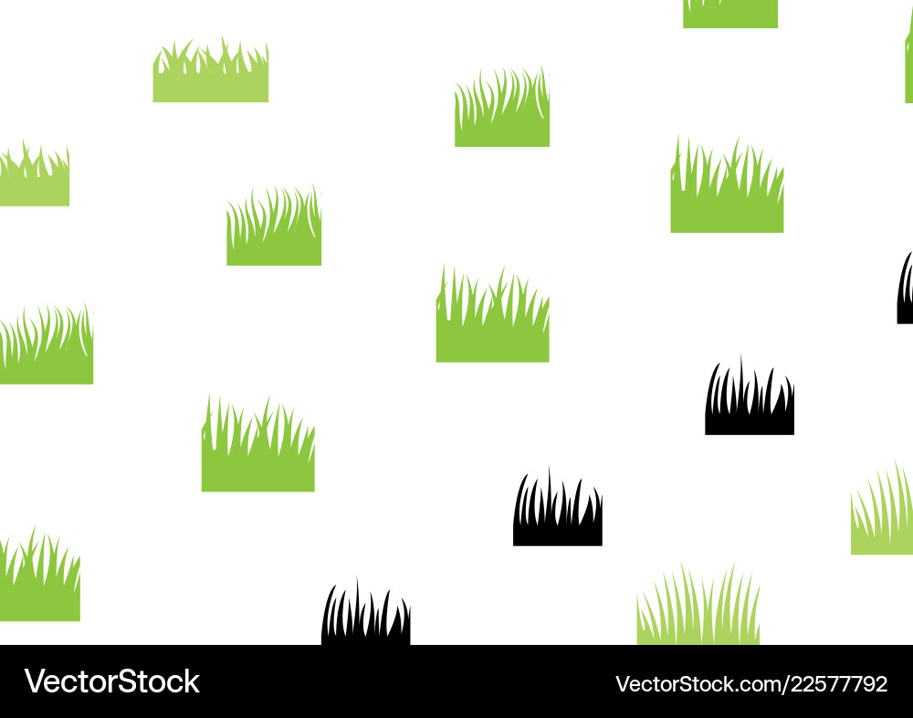 Gras Logo Hintergrund Lizenzfreies Vektorbild