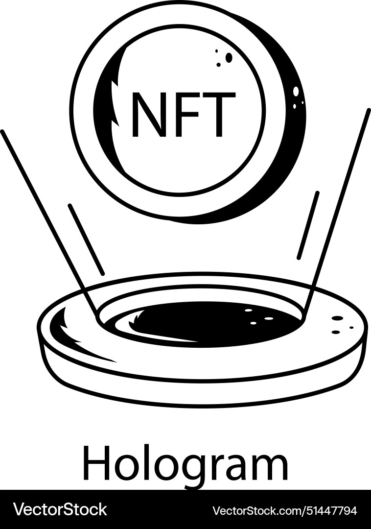 Hologram Royalty Free Vector Image - VectorStock