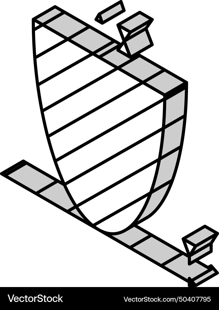 Algebra education science isometric icon Vector Image