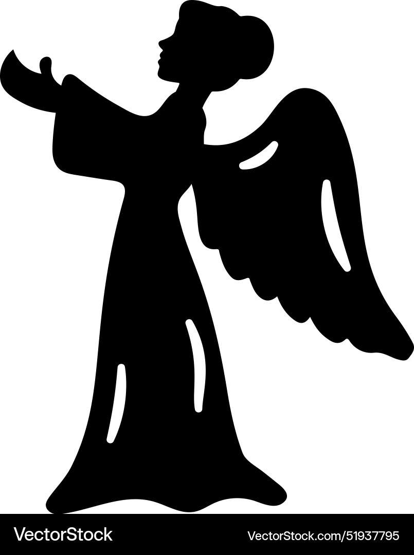 Ethereal guardian Royalty Free Vector Image - VectorStock