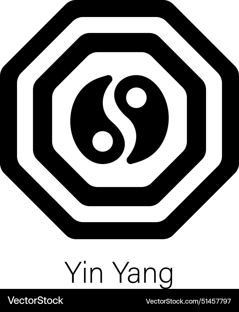 Yin yang Royalty Free Vector Image - VectorStock