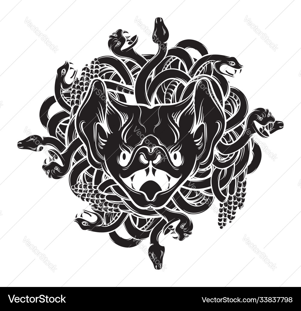 Snake And Bat Logo Old Age Accessories Bed Snake Bat BB1013