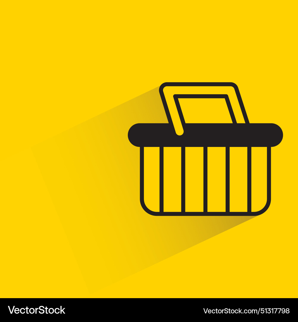 Shopping basket Royalty Free Vector Image - VectorStock