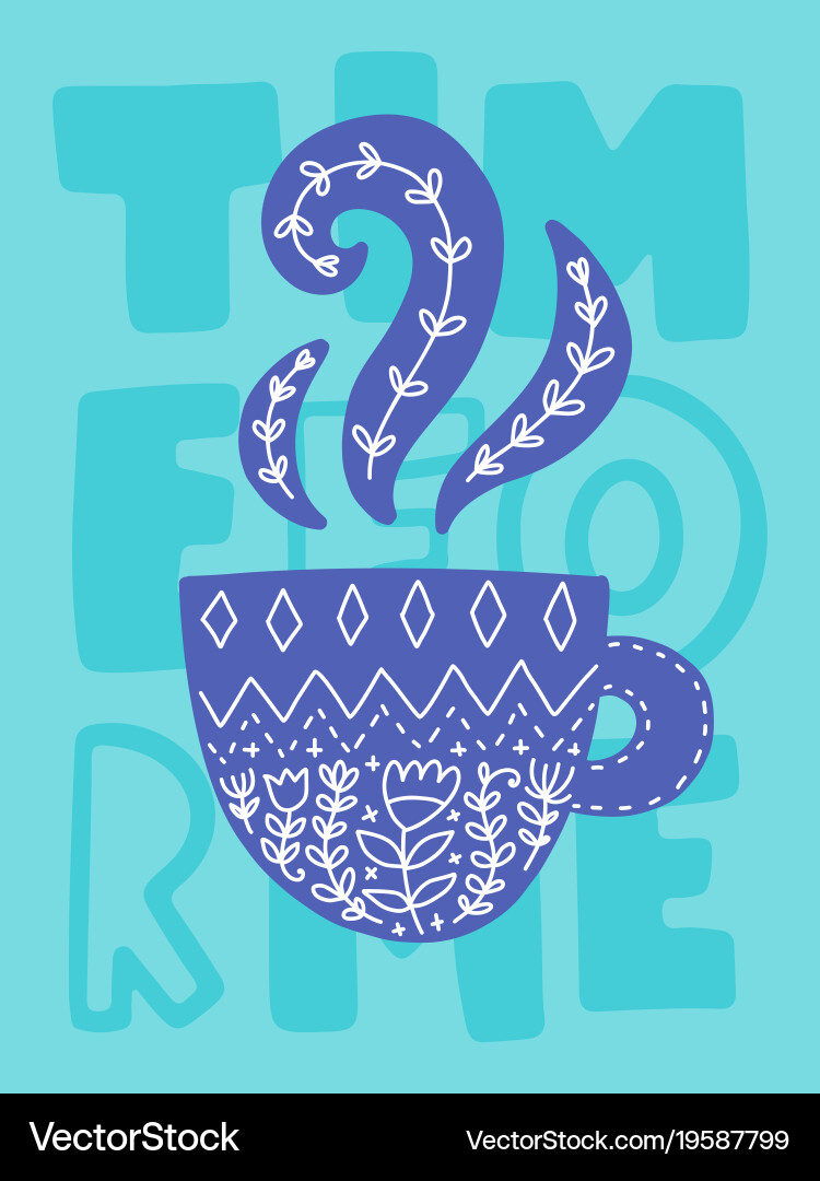 Poster with phrase Royalty Free Vector Image - VectorStock