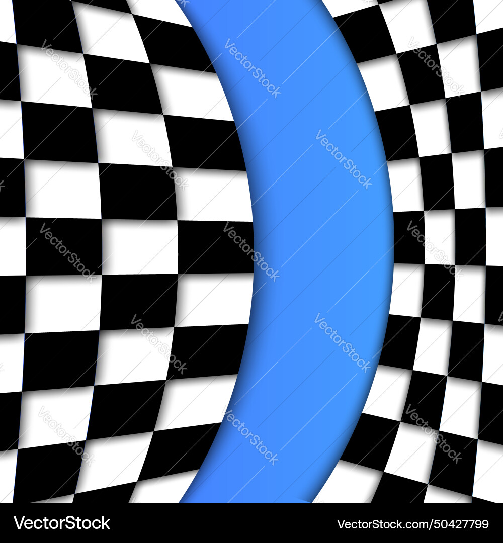 Racing flag background design Royalty Free Vector Image