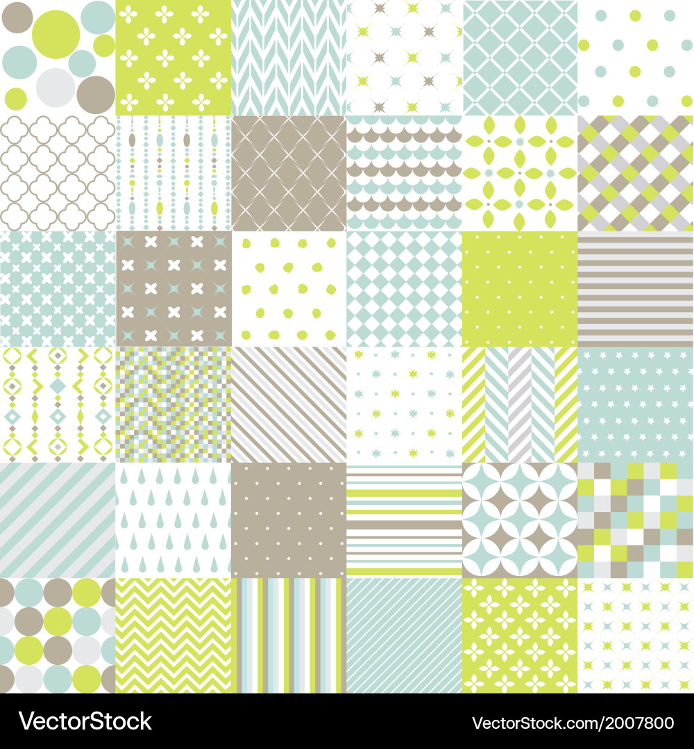 Geometric Pastel Pattern - Fabric Style Royalty Free Vector