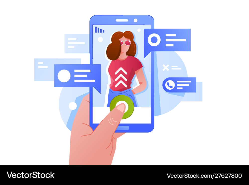 Man Receiving Phone Call Royalty Free Vector Image