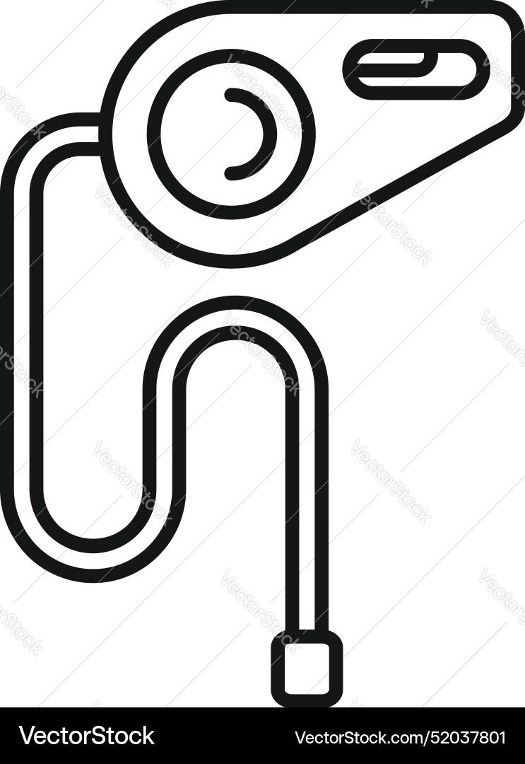 Electric car charging cable with handle icon Vector Image