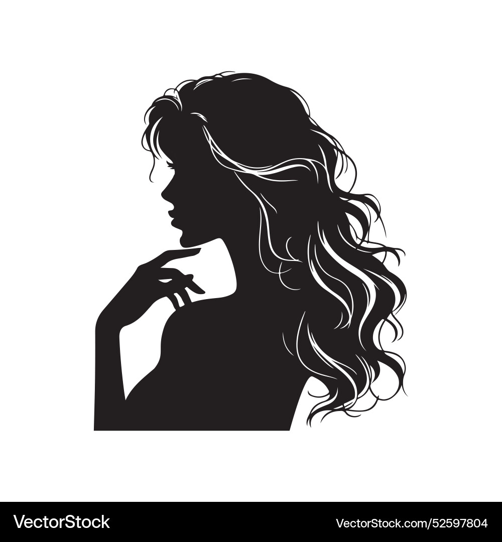 Beautiful girl Royalty Free Vector Image - VectorStock