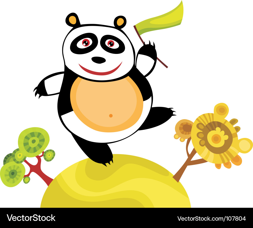 Panda Royalty Free Vector Image - VectorStock