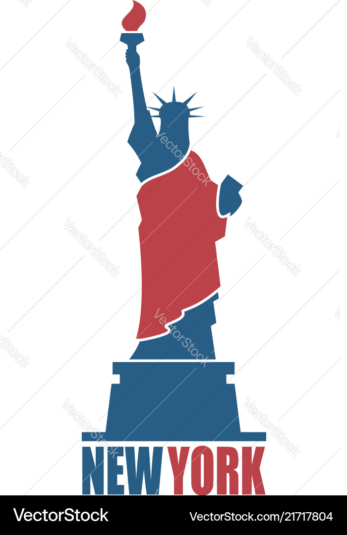 Statue of liberty Royalty Free Vector Image - VectorStock