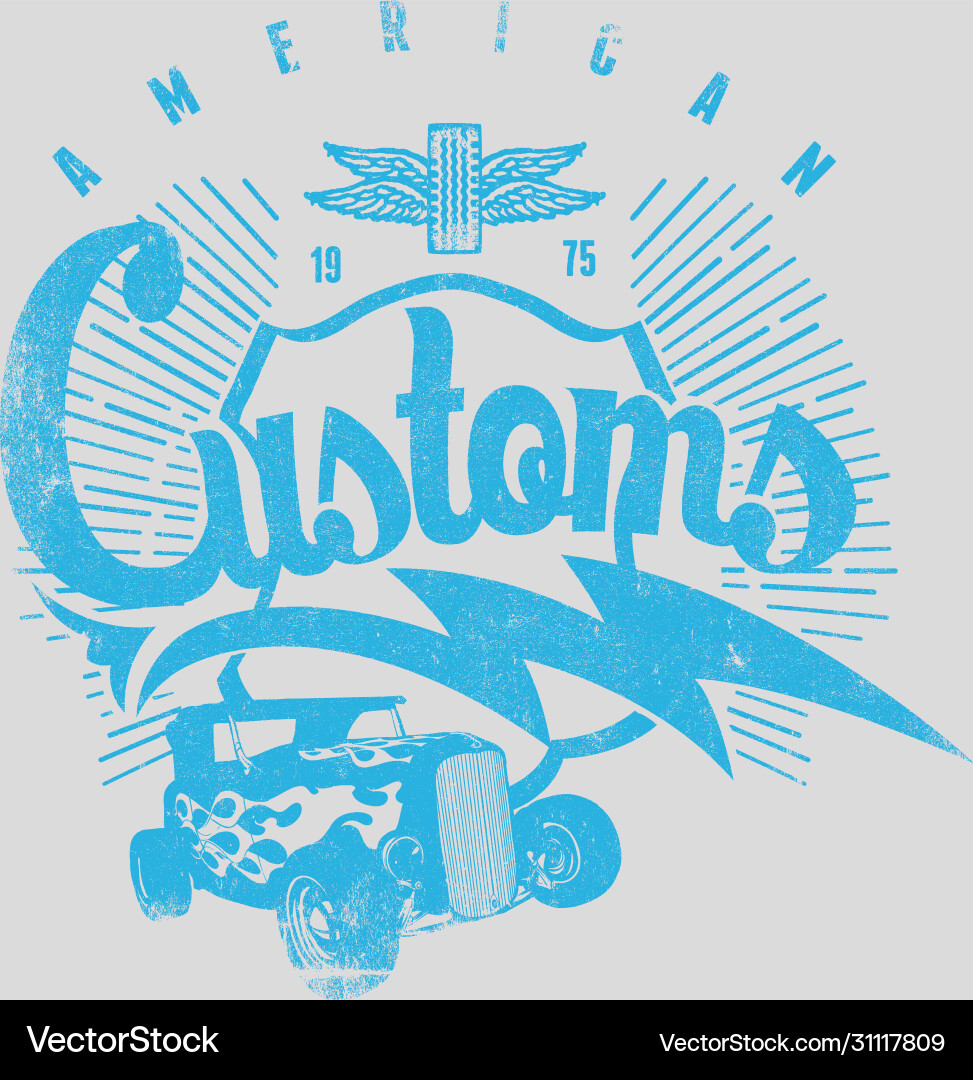 American customs Royalty Free Vector Image - VectorStock