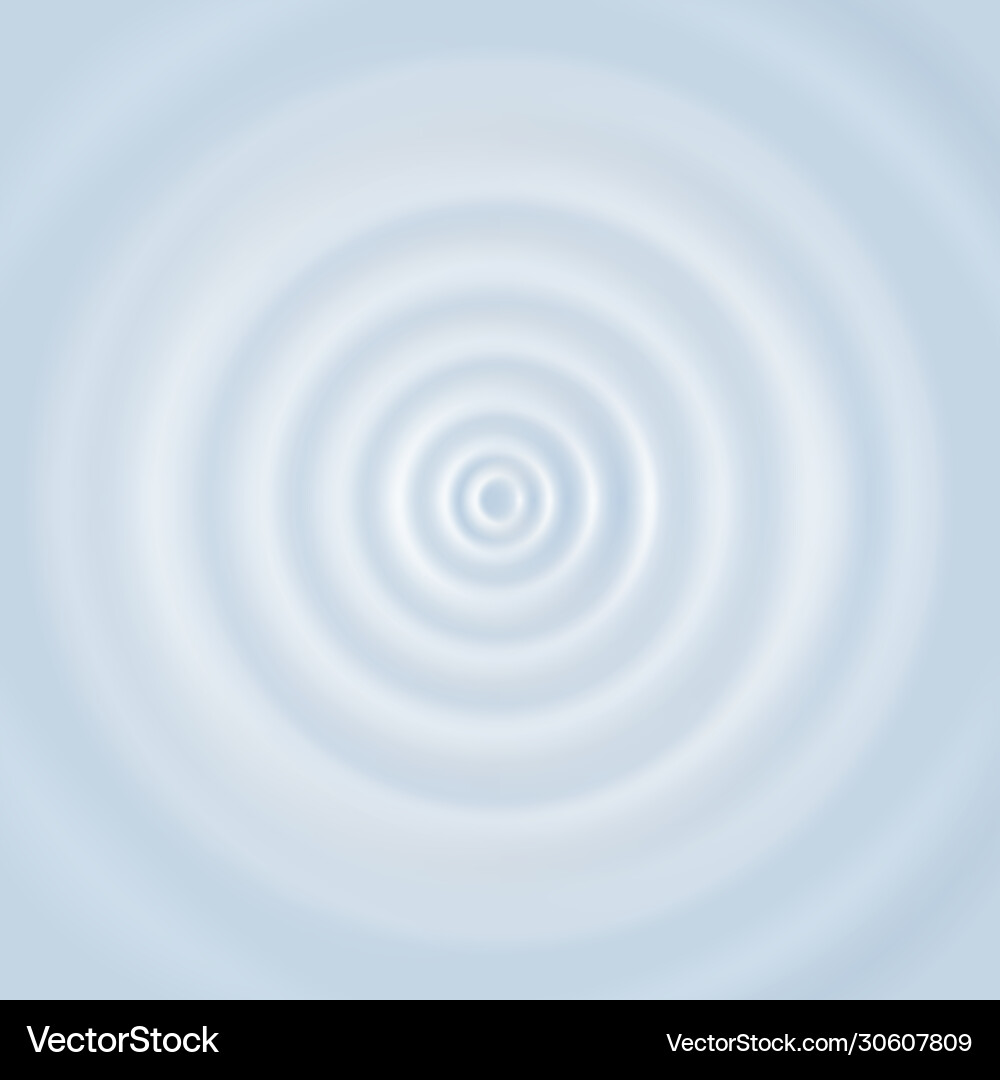 Creamy Ripple on Liquid Surface Royalty Free Vector Image