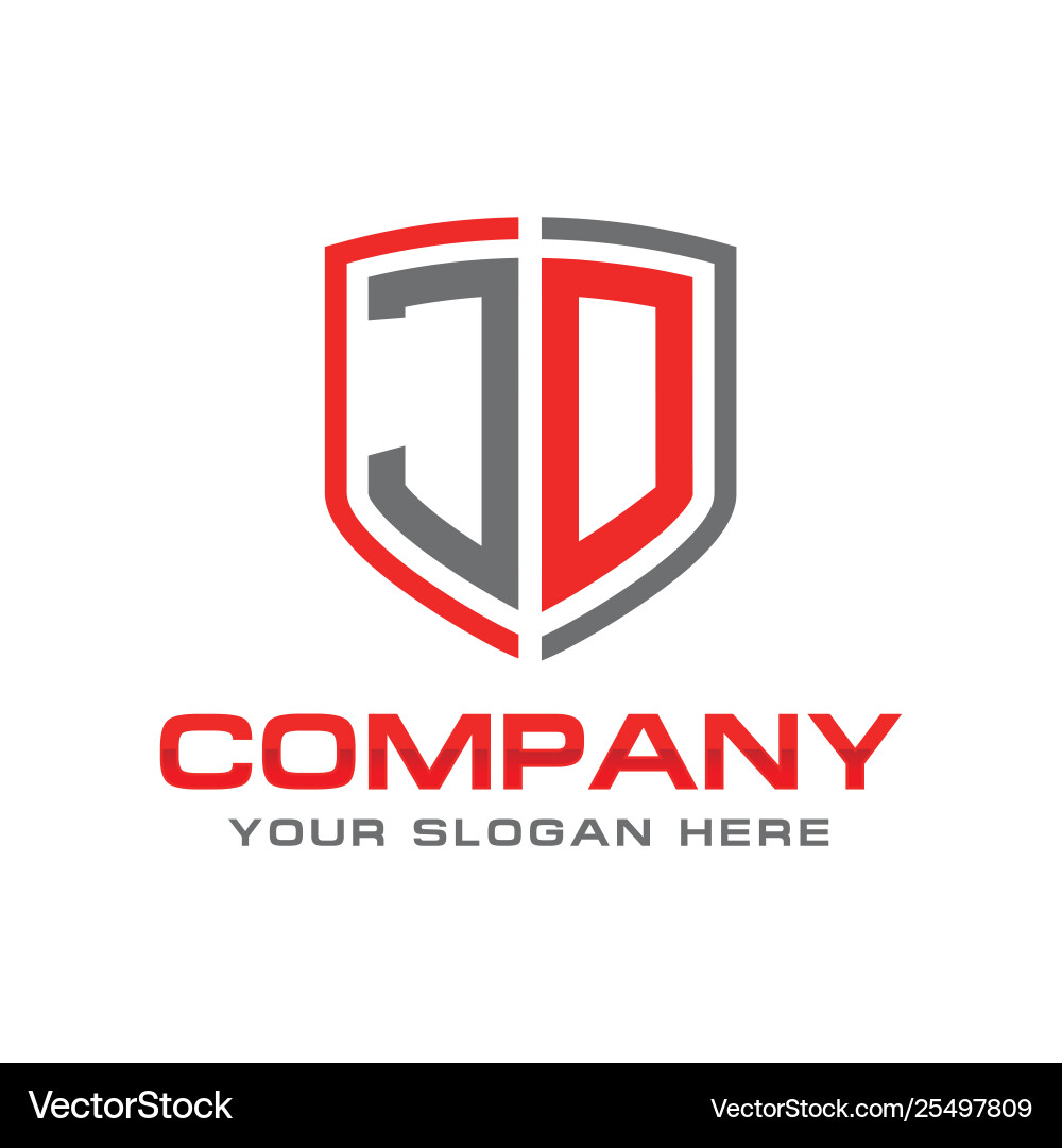 Jd logo Royalty Free Vector Image - VectorStock