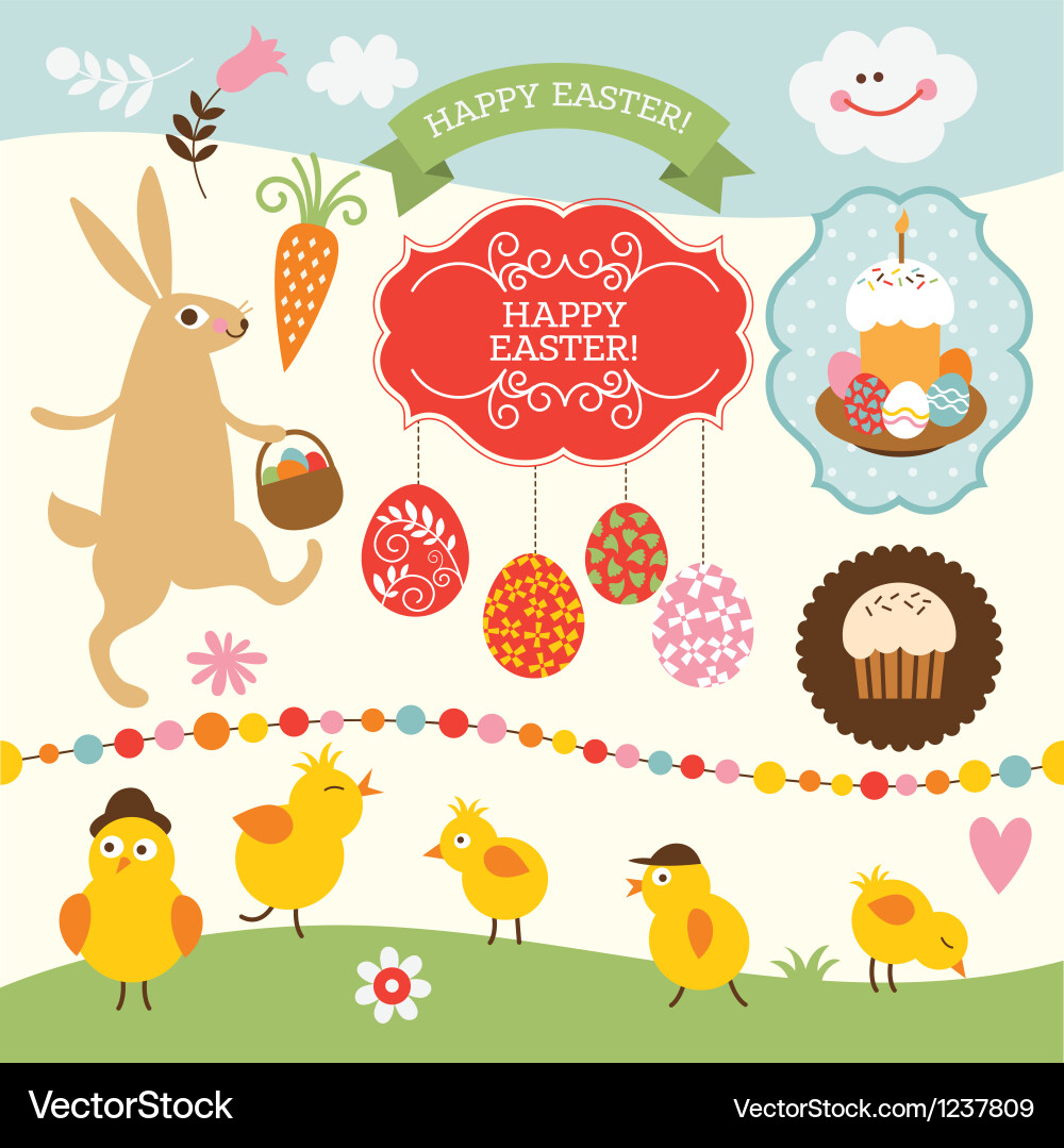 Easter Carrot Vector Images (over 7,100)