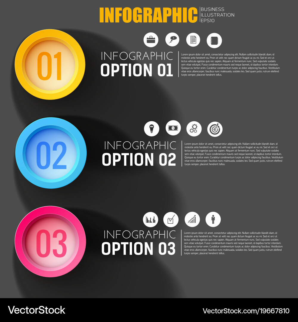 Steps of business development infographic Vector Image