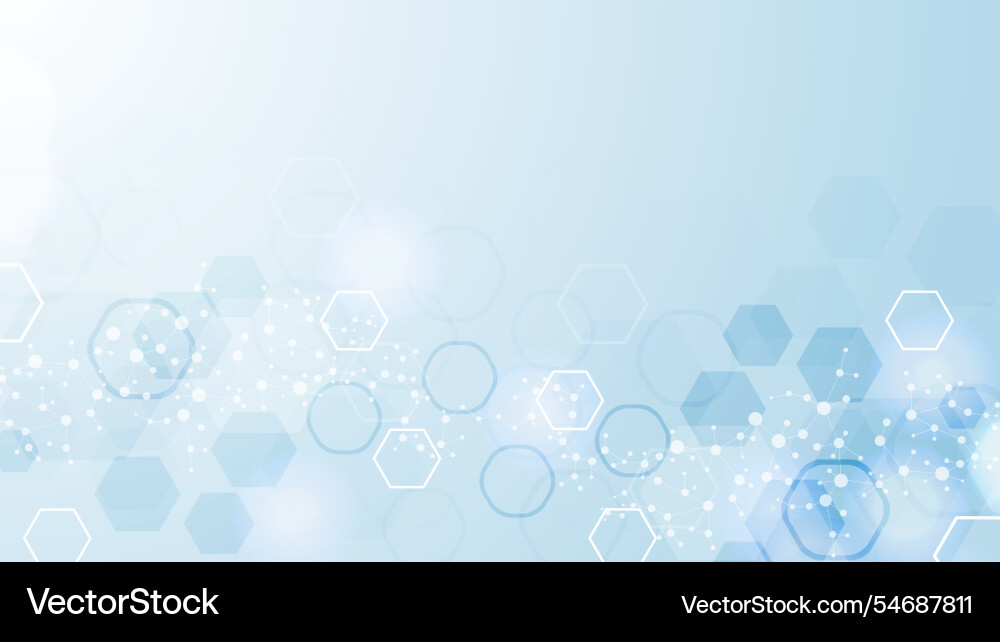 Health care abstract background with hexagons – Royalty-Free Vector ...