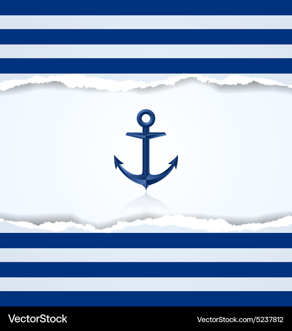 Nautical background Royalty Free Vector Image - VectorStock