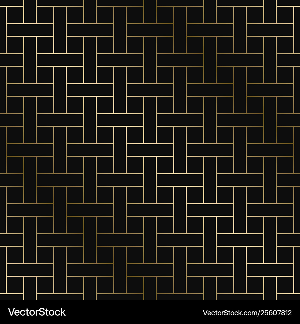 Simple geometric pattern - seamless luxury Vector Image