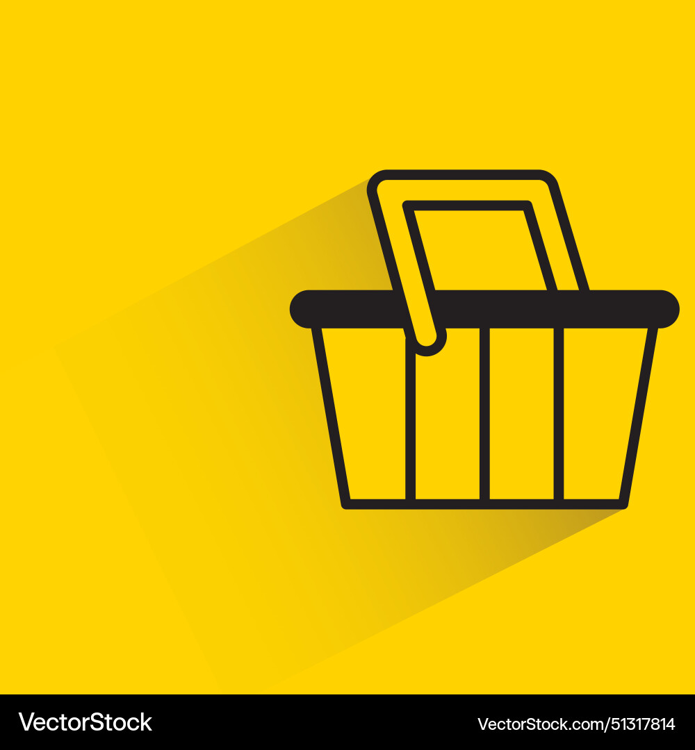 Shopping basket Royalty Free Vector Image - VectorStock