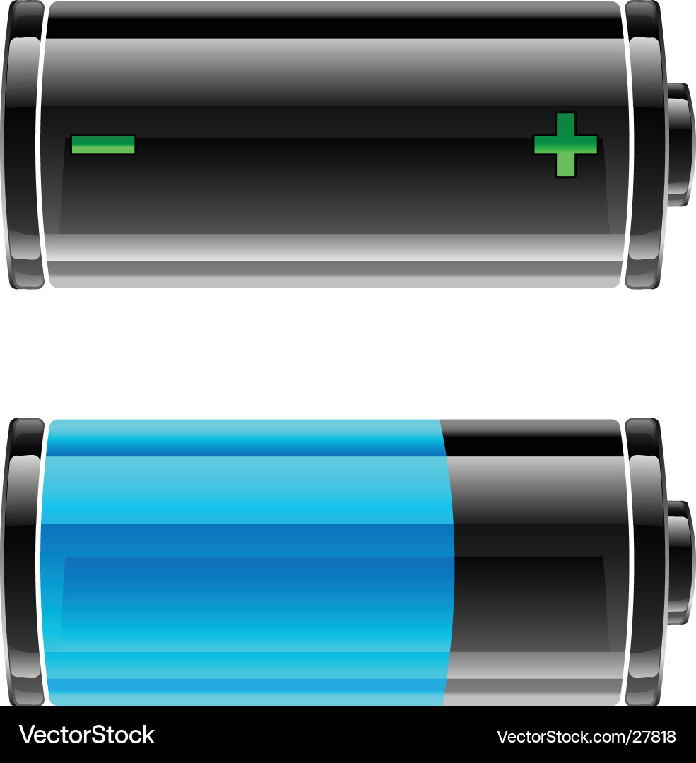Battery Royalty Free Vector Image - VectorStock