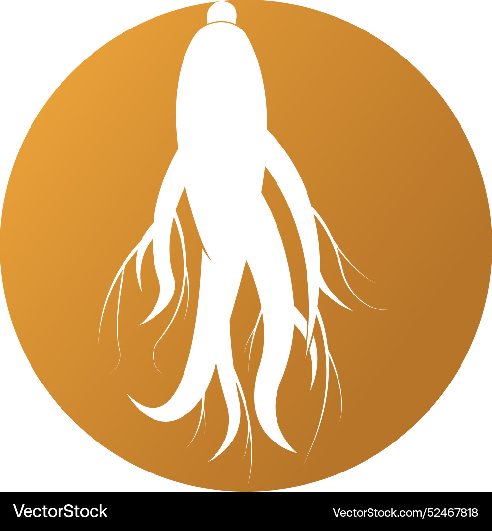 Ginseng icon Royalty Free Vector Image - VectorStock