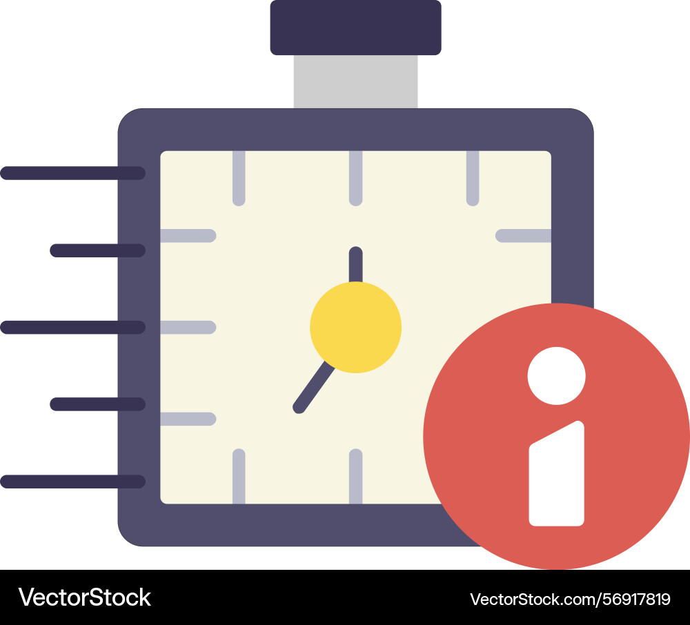 Time icon Royalty Free Vector Image - VectorStock
