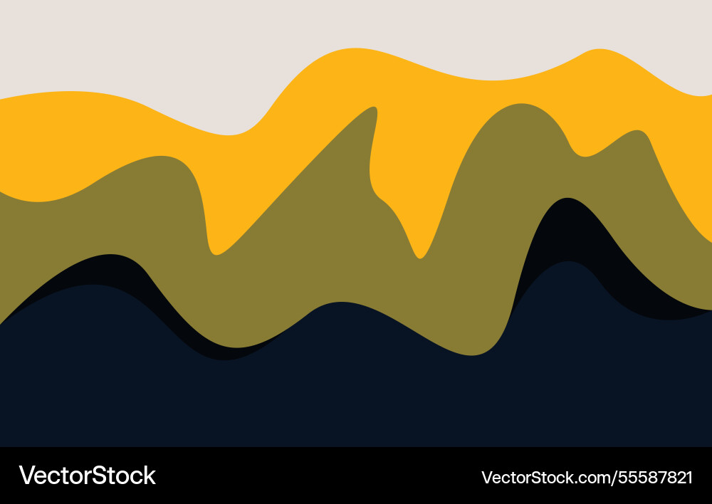 Elegant mountain abstract background landscape Vector Image