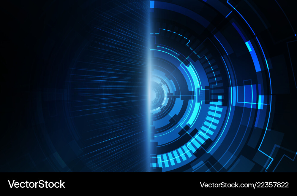 Abstract Technology Background Royalty Free Vector Image