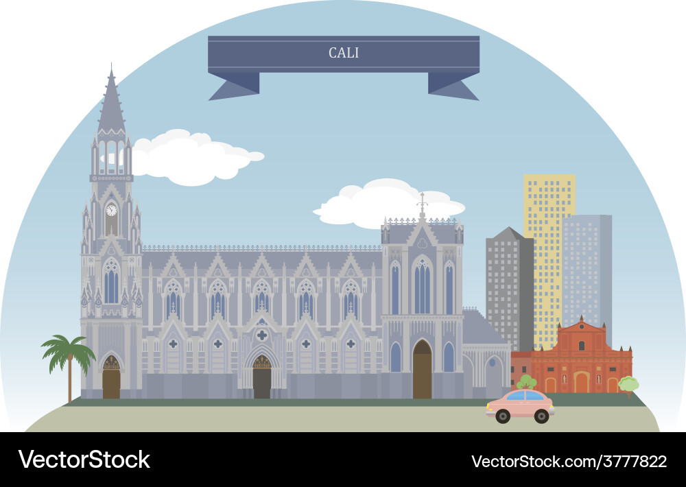 Cali Royalty Free Vector Image - VectorStock