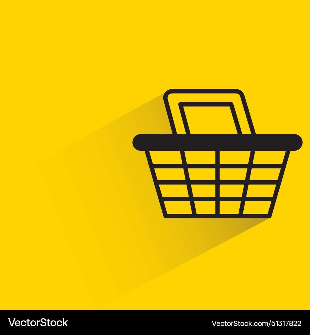 Shopping basket Royalty Free Vector Image - VectorStock
