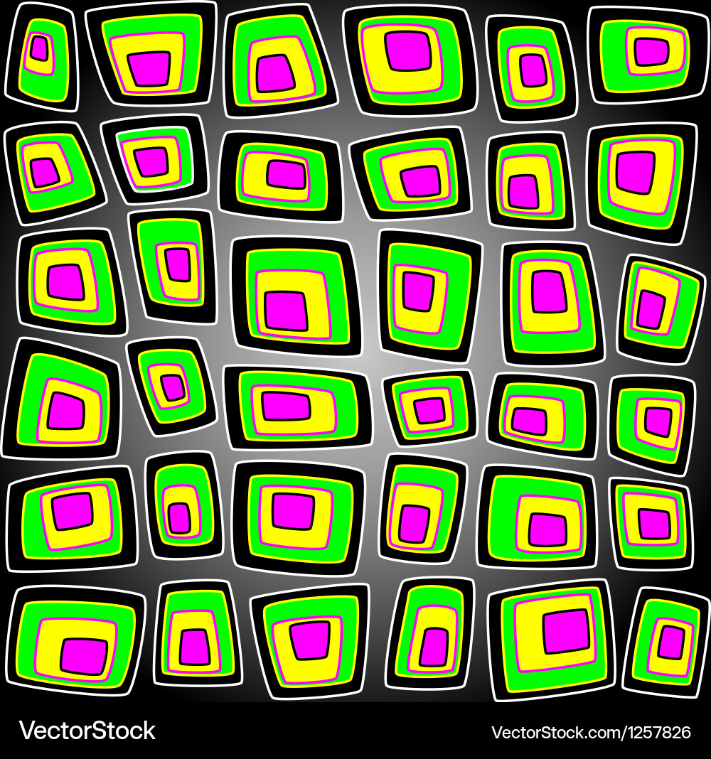 Acid square Royalty Free Vector Image - VectorStock