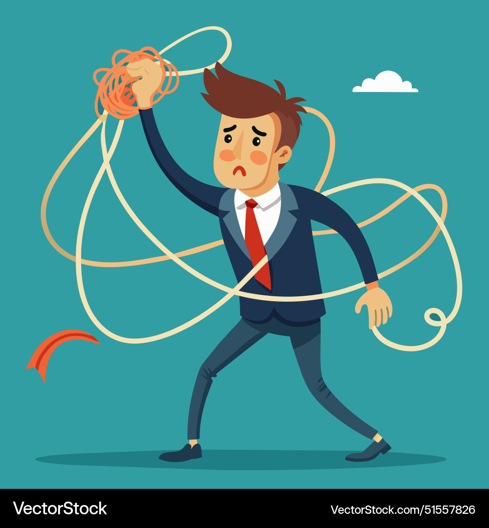 Business problem or failure difficulty hard Vector Image