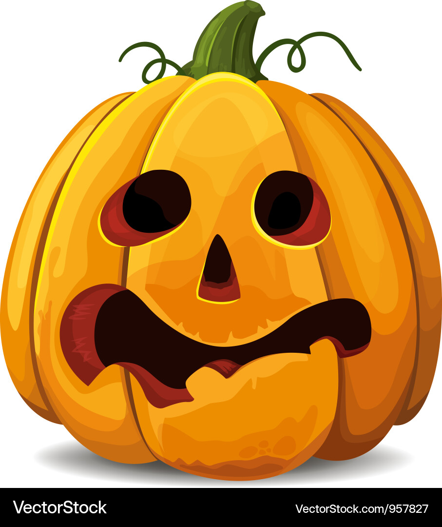Pumpkin Royalty Free Vector Image - VectorStock