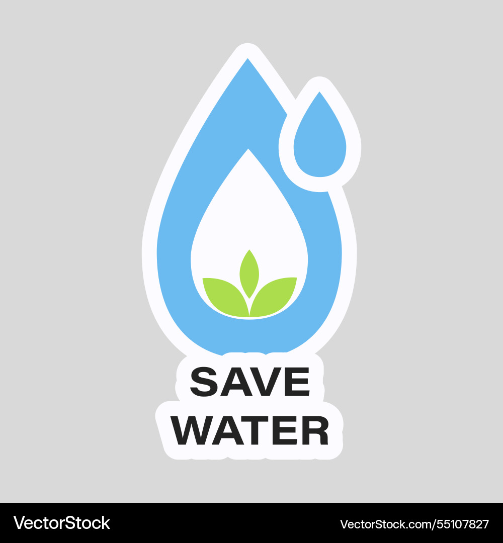 Save Water Slogan Vector Images (over 360)