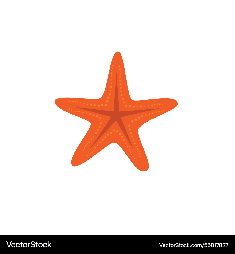Starfish logo Royalty Free Vector Image - VectorStock
