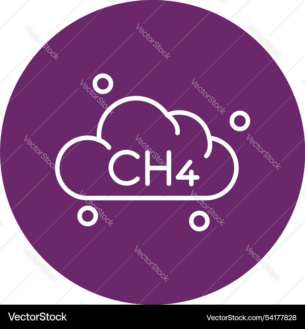 Methane Royalty Free Vector Image - VectorStock