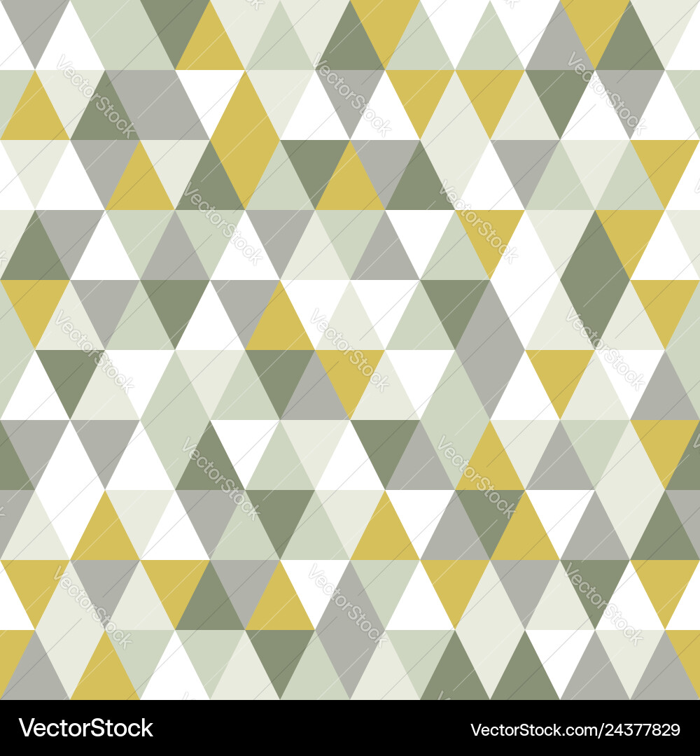 Modern triangle seamless pattern abstract Vector Image