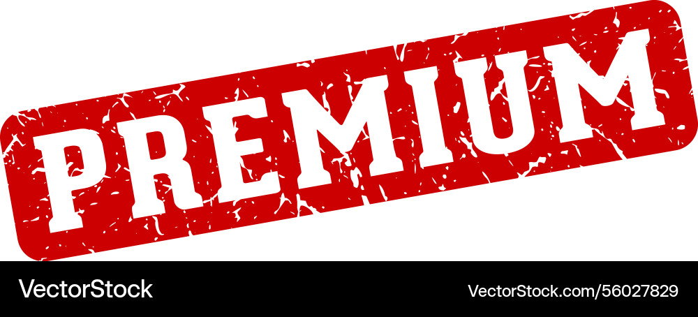 Premium rectangular sign stamp Royalty Free Vector Image