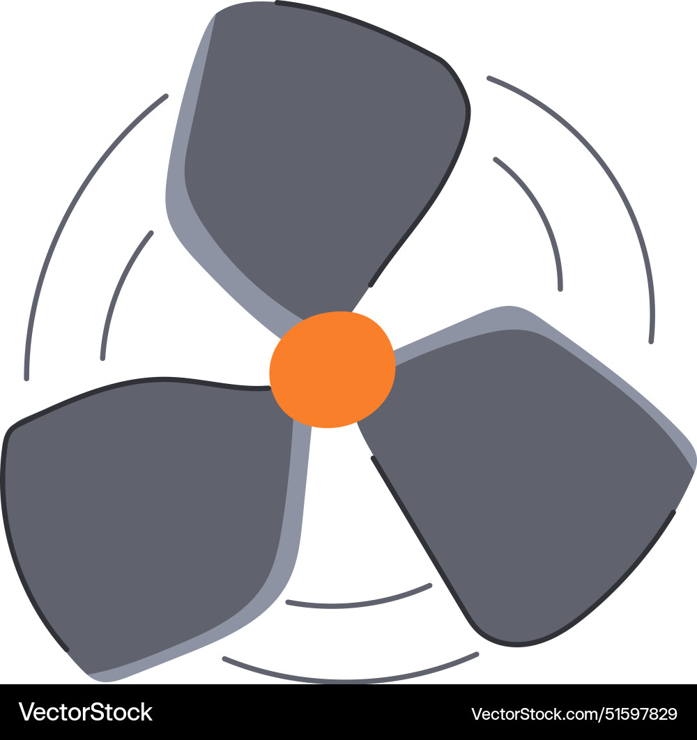 Propeller cartoon Royalty Free Vector Image - VectorStock