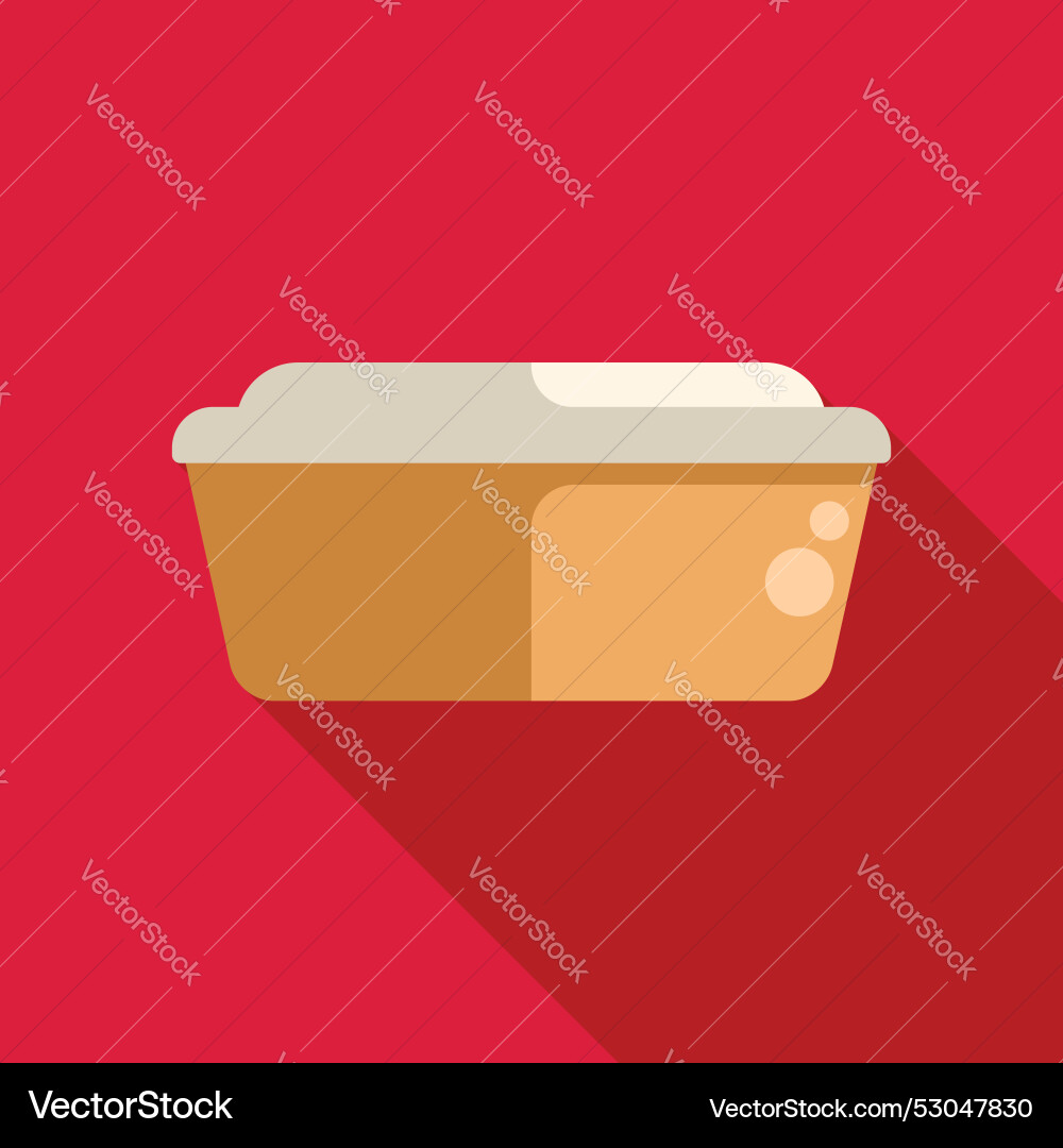 Plastic lunch box keeping food fresh for later Vector Image