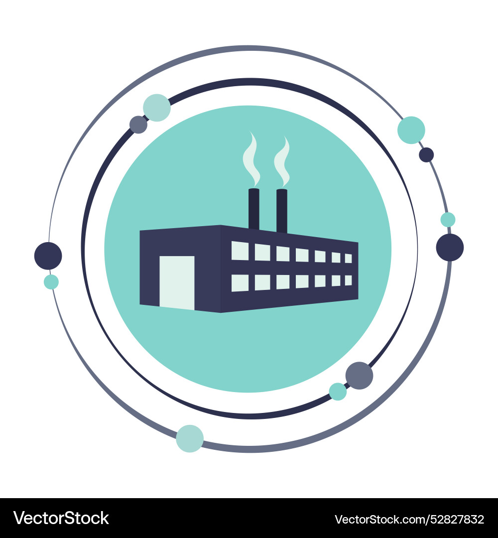 Factory icon Royalty Free Vector Image - VectorStock