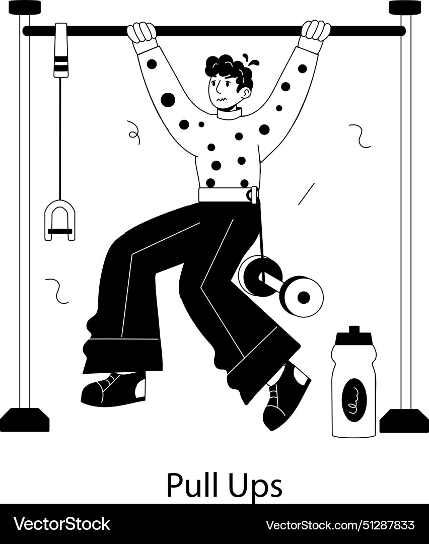 Pull ups Royalty Free Vector Image - VectorStock